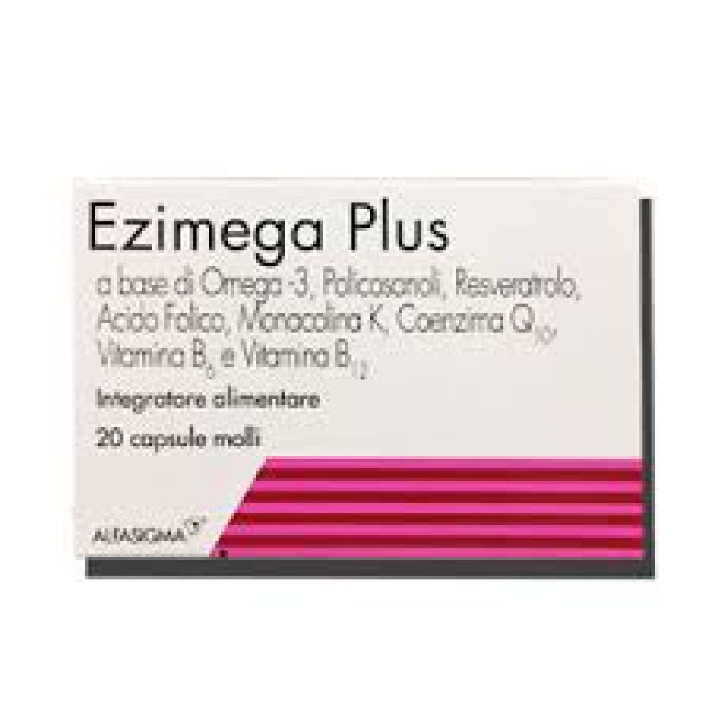 Alfasigma spa cuore - circolazione -vasotonici ezimega plus 20 capsule ...